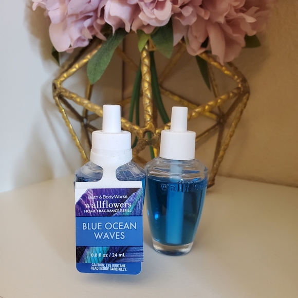Bath & Body Works | Bath | Bbw Blue Ocean Waves Wallflower Refills ...